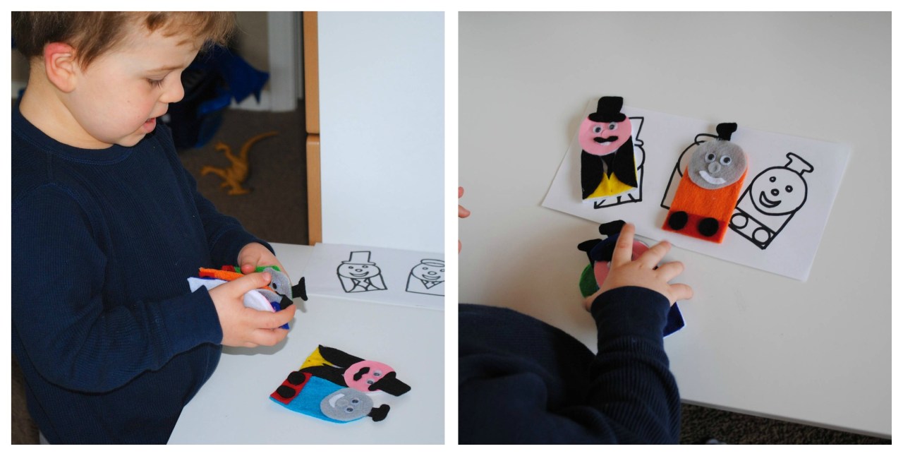 Thomas & Friends Finger Puppets – Crayon Box Chronicles