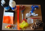 Royal Penguin Pine Cone – Crayon Box Chronicles