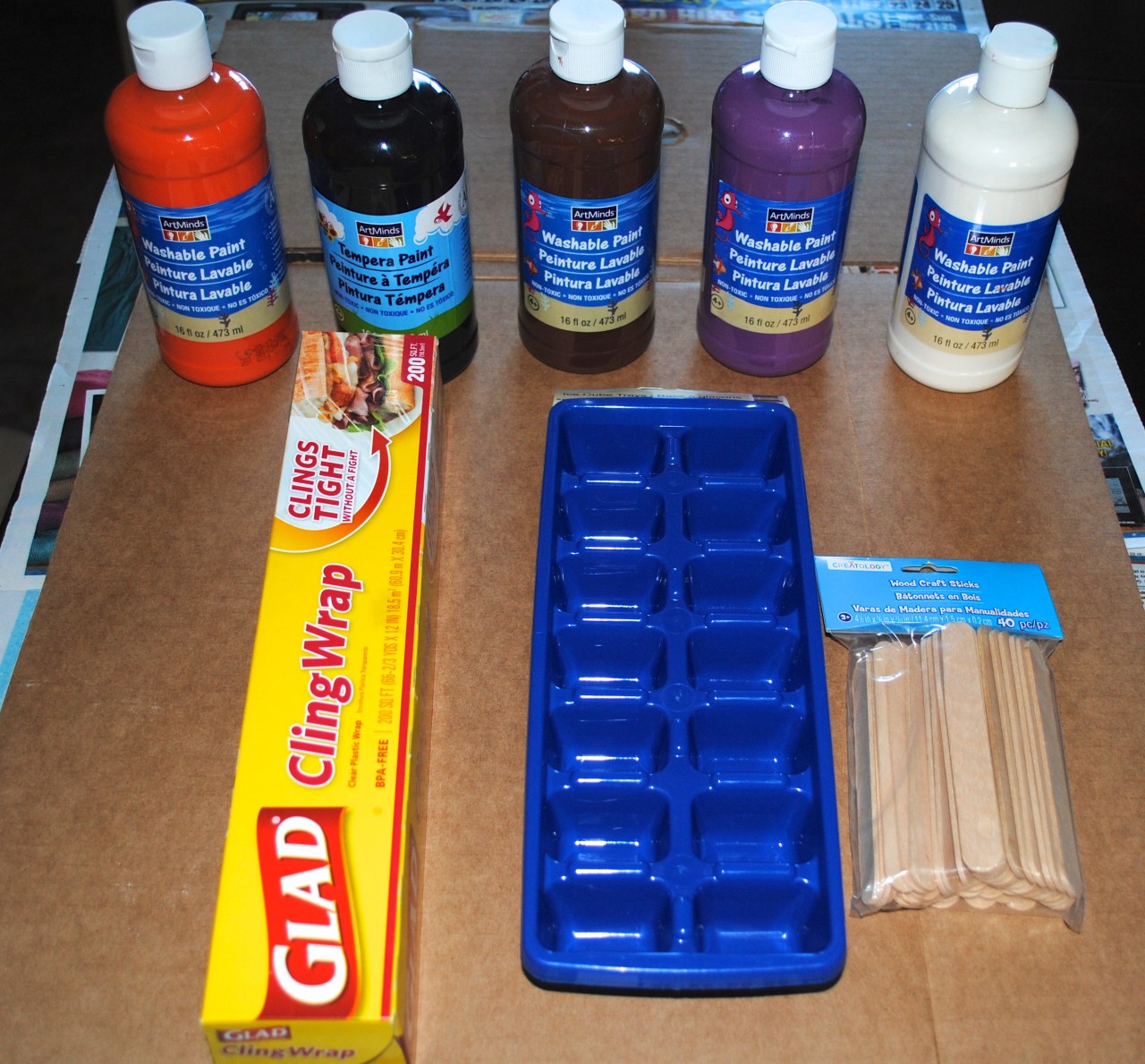 Mix it up: Paint With Ice (Update) – Crayon Box Chronicles