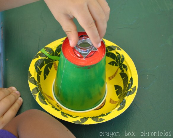Mini-Volcano Eruption Craft – Crayon Box Chronicles