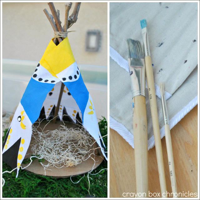 Diy Mini Teepees DIY Mini Teepees