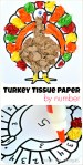 Turkey Tissue Paper by Number – Crayon Box Chronicles