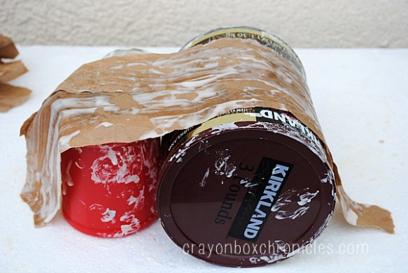 Paper Mache Dinosaur Cave – Crayon Box Chronicles