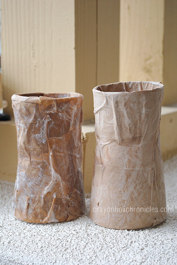 Paper Mache Dinosaur Cave – Crayon Box Chronicles