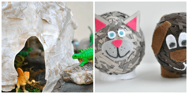 Paper Mache Crafts For Kids – Crayon Box Chronicles